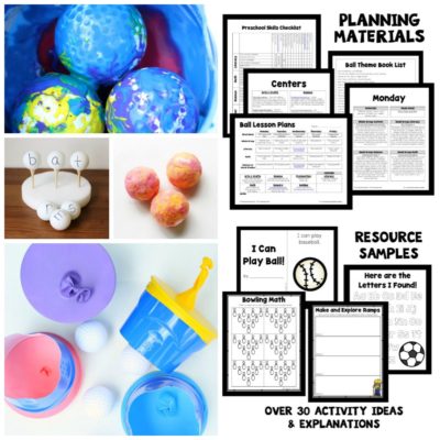 Ball Theme Preschool Classroom Lesson Plans - Preschool Teacher 101
