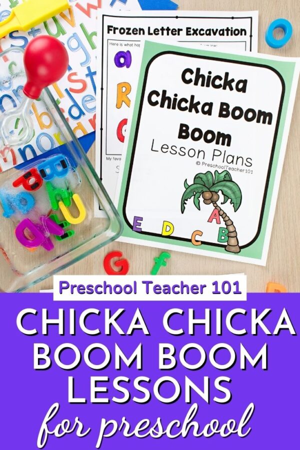 Chicka Chicka Boom Boom Theme Preschool Classroom Lesson Plans ...
