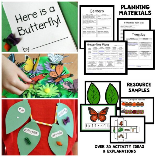 Butterfly Theme Preschool Classroom Lesson Plans - Preschool Teacher 101