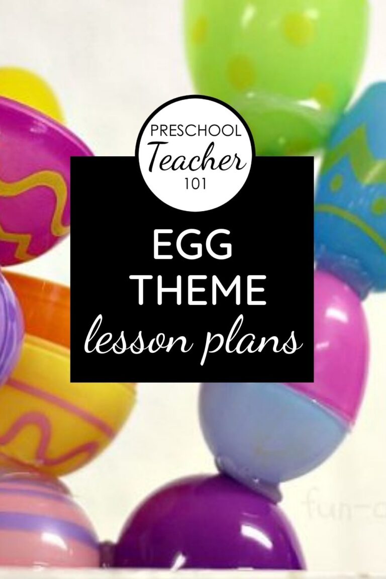 Egg Theme Preschool Classroom Lesson Plans - Preschool Teacher 101