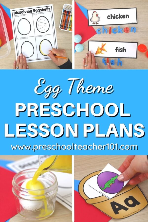 Egg Theme Preschool Classroom Lesson Plans - Preschool Teacher 101