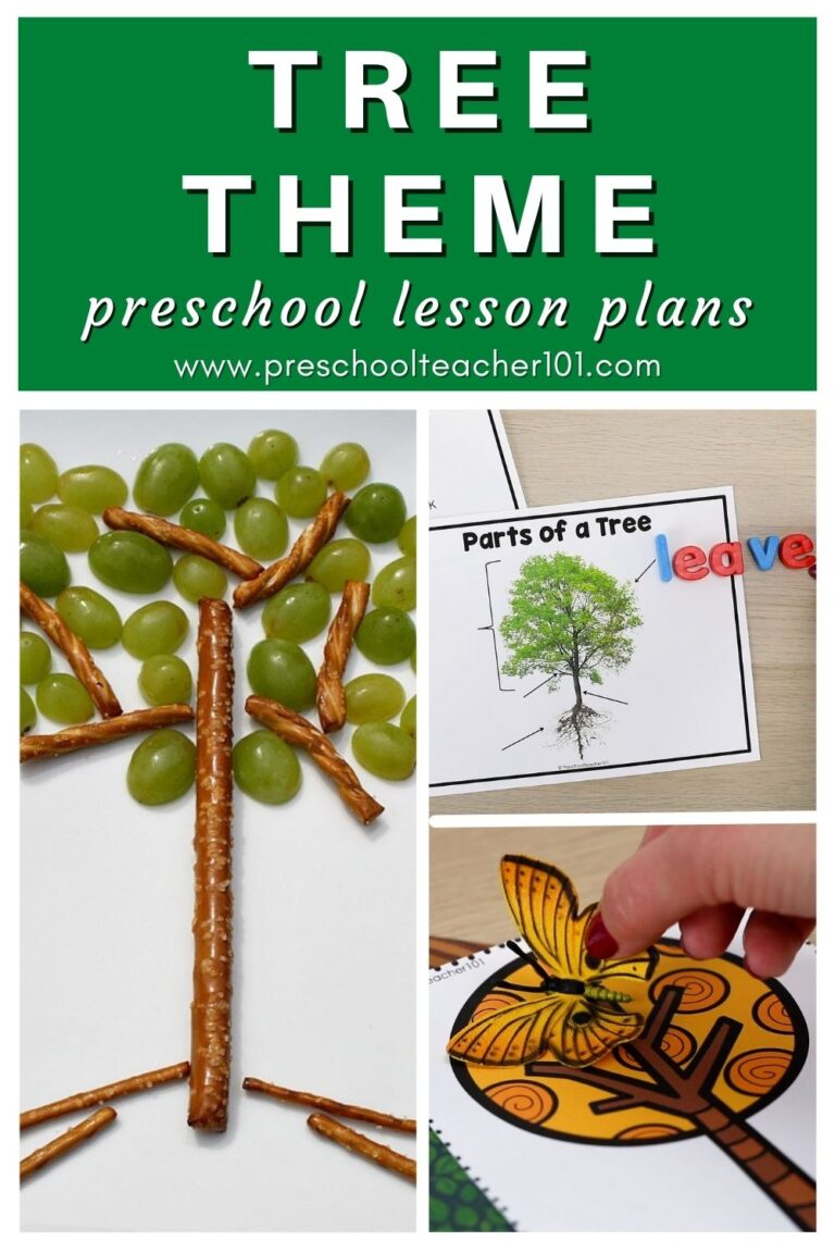 Tree Theme Preschool Classroom Lesson Plans - Preschool Teacher 101