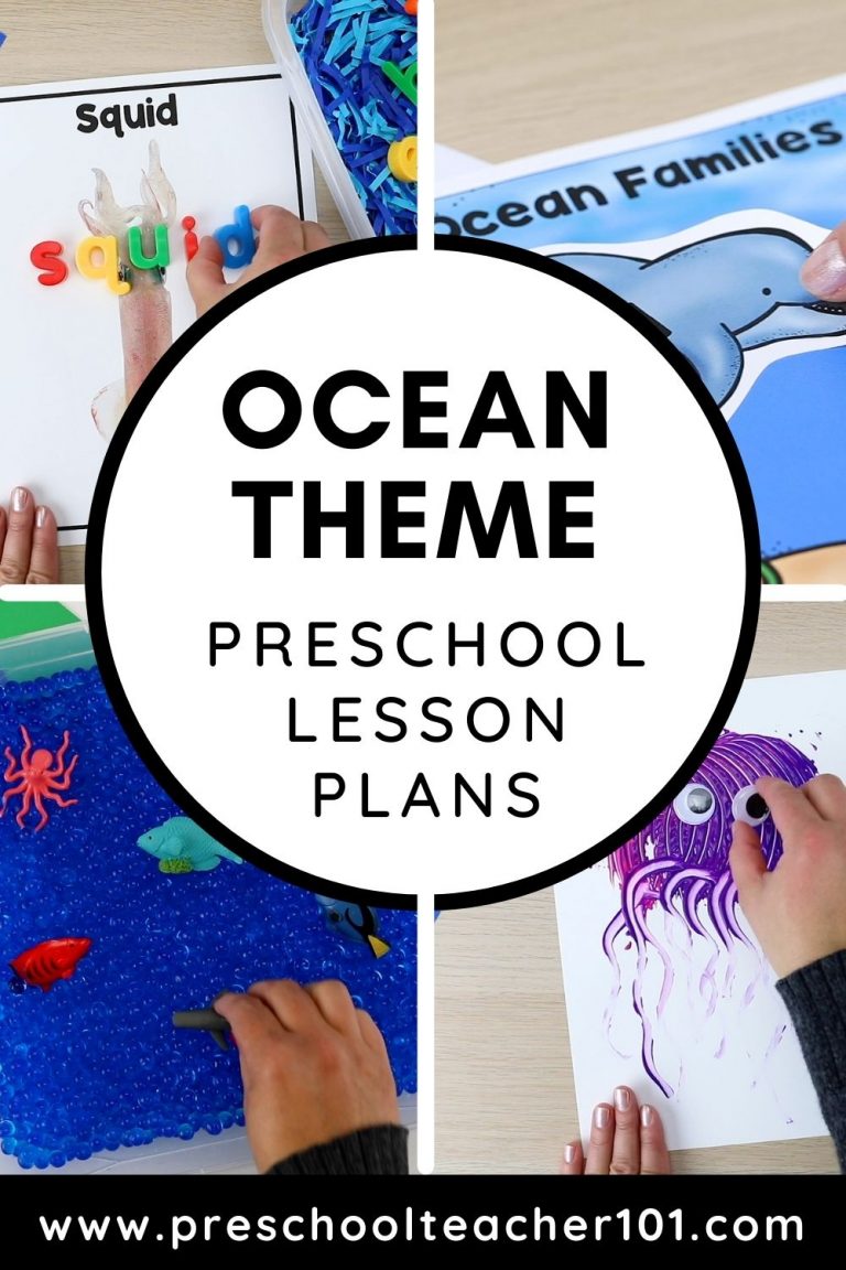 Ocean Theme Preschool Classroom Lesson Plans - Preschool Teacher 101
