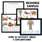 Summer Theme Lesson Plan Bundle 1 - Preschool Teacher 101