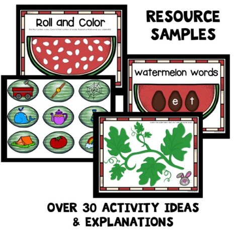 Watermelon Theme Preschool Classroom Lesson Plans - Preschool Teacher 101
