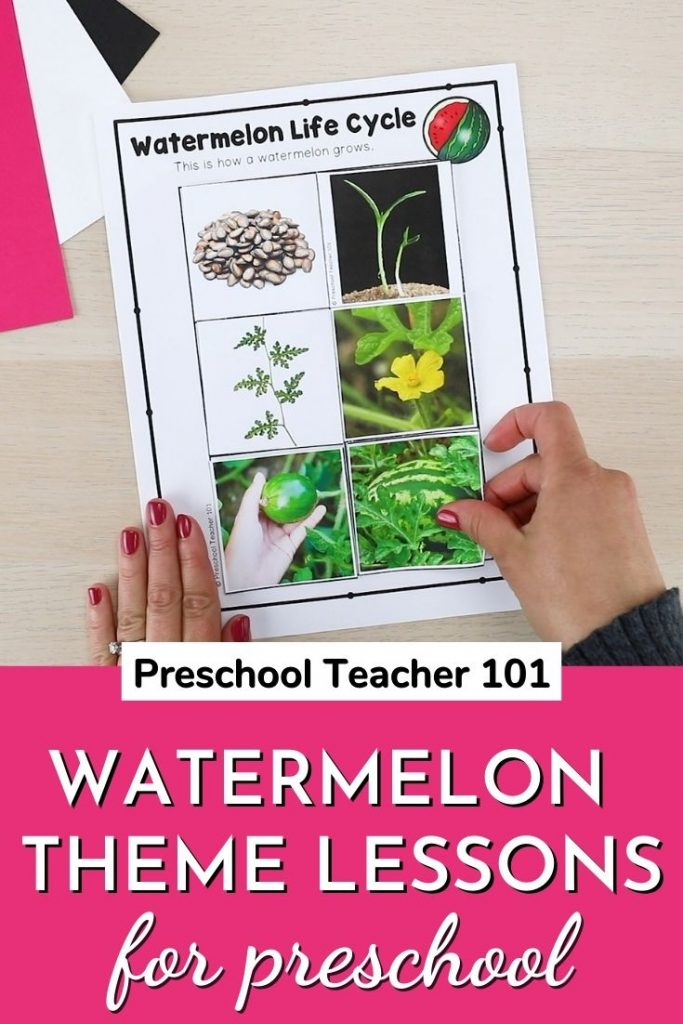Watermelon Theme Preschool Classroom Lesson Plans - Preschool Teacher 101