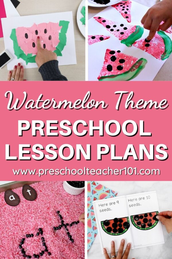 Watermelon Theme Preschool Classroom Lesson Plans - Preschool Teacher 101