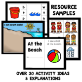 Summer Theme Lesson Plan Bundle 1 - Preschool Teacher 101