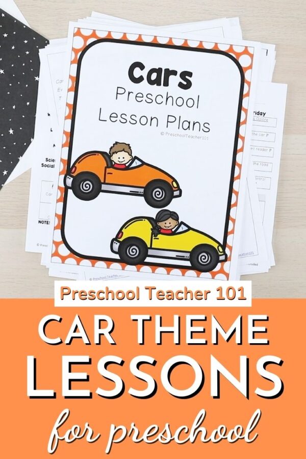 Car Theme Preschool Classroom Lesson Plans - Preschool Teacher 101