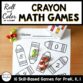 Crayon Roll and Color Math Games - Preschool Teacher 101