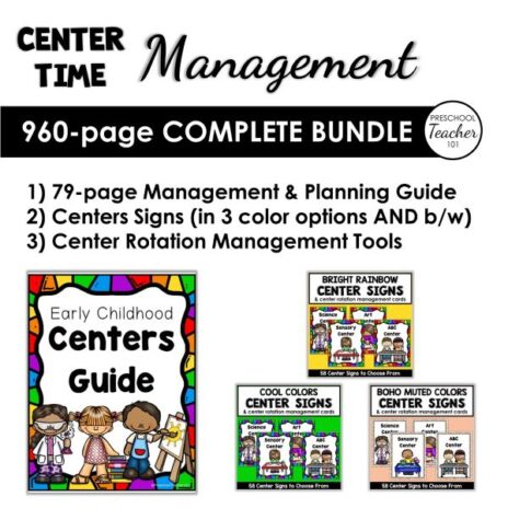 Classroom Management Bundle - Preschool Teacher 101