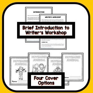 November Writing Journal Prompts - Preschool Teacher 101