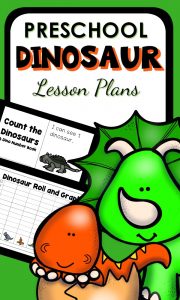 Dinosaur Theme Preschool Classroom Lesson Plans - Preschool Teacher 101