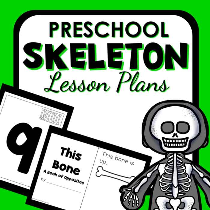 Skeleton Theme Preschool Classroom Lesson Plans - Preschool Teacher 101