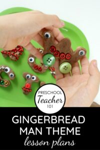Gingerbread Man Theme Preschool Lesson Plans - Preschool Teacher 101