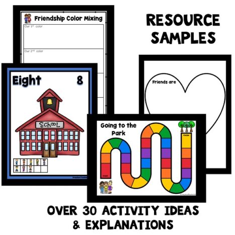 Friends Theme Preschool Classroom Lesson Plans