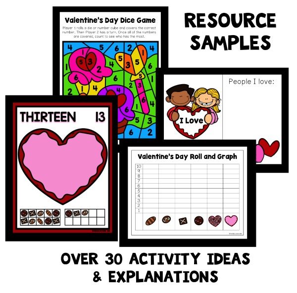 Valentine's Day Theme Preschool Classroom Lesson Plans