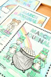 March Writing Journal Prompts - Preschool Teacher 101