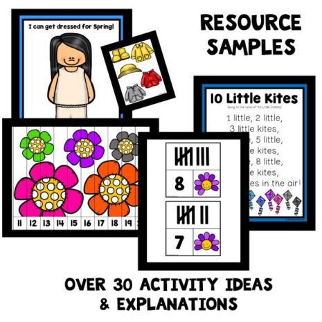 4 Seasons Preschool Lesson Plan Bundle - Preschool Teacher 101