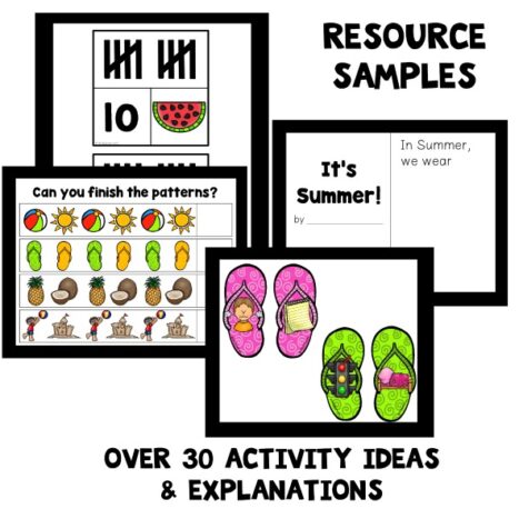 Summer Theme Preschool Classroom Lesson Plans - Preschool Teacher 101