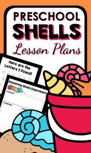 Shell Theme Preschool Classroom Lesson Plans - Preschool Teacher 101