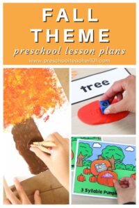 Fall Theme Preschool Classroom Lesson Plans - Preschool Teacher 101