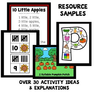 4 Seasons Preschool Lesson Plan Bundle - Preschool Teacher 101