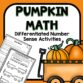 Pumpkin Card Number Sense Activities - Preschool Teacher 101