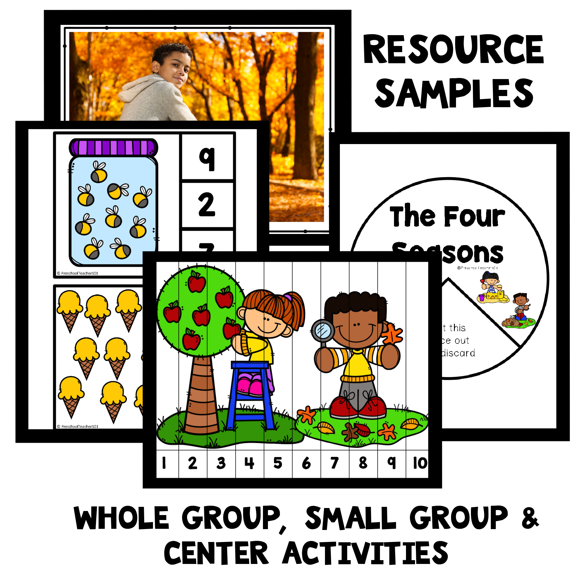 Seasons Theme Preschool Classroom Lesson Plans - Preschool Teacher 101