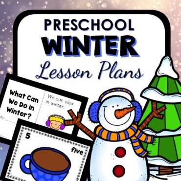 Winter Theme Lesson Plan Bundle - Preschool Teacher 101