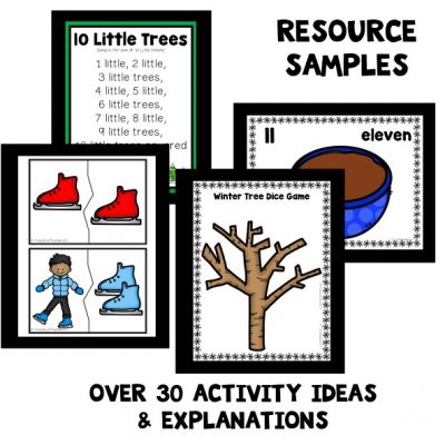 4 Seasons Preschool Lesson Plan Bundle - Preschool Teacher 101