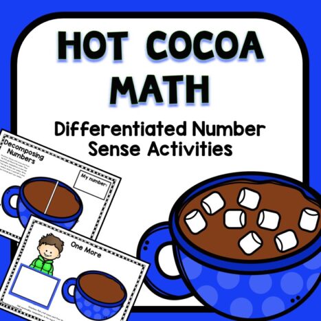 Hot Cocoa Number Sense Activities - Preschool Teacher 101