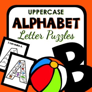 Uppercase Alphabet Puzzles - Preschool Teacher 101