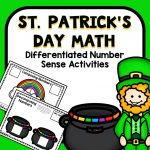 St. Patrick's Day Roll and Color Math Games - Preschool Teacher 101