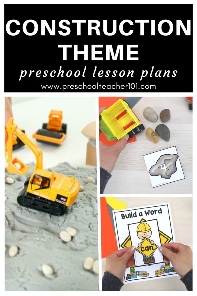 Construction Theme Preschool Classroom Lesson Plans - Preschool Teacher 101