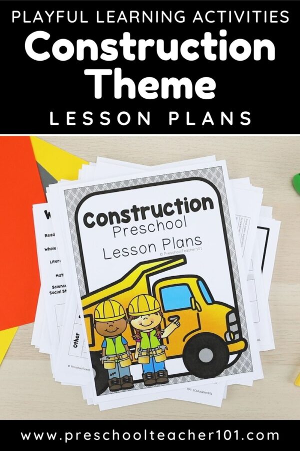 Construction Theme Preschool Classroom Lesson Plans - Preschool Teacher 101