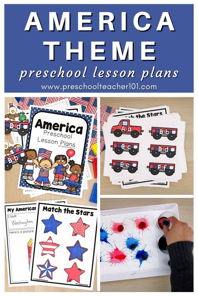 America Theme Preschool Classroom Lesson Plans - Preschool Teacher 101