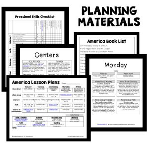 America Theme Preschool Classroom Lesson Plans - Preschool Teacher 101
