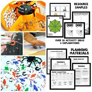 Spider Theme Preschool Classroom Lesson Plans - Preschool Teacher 101