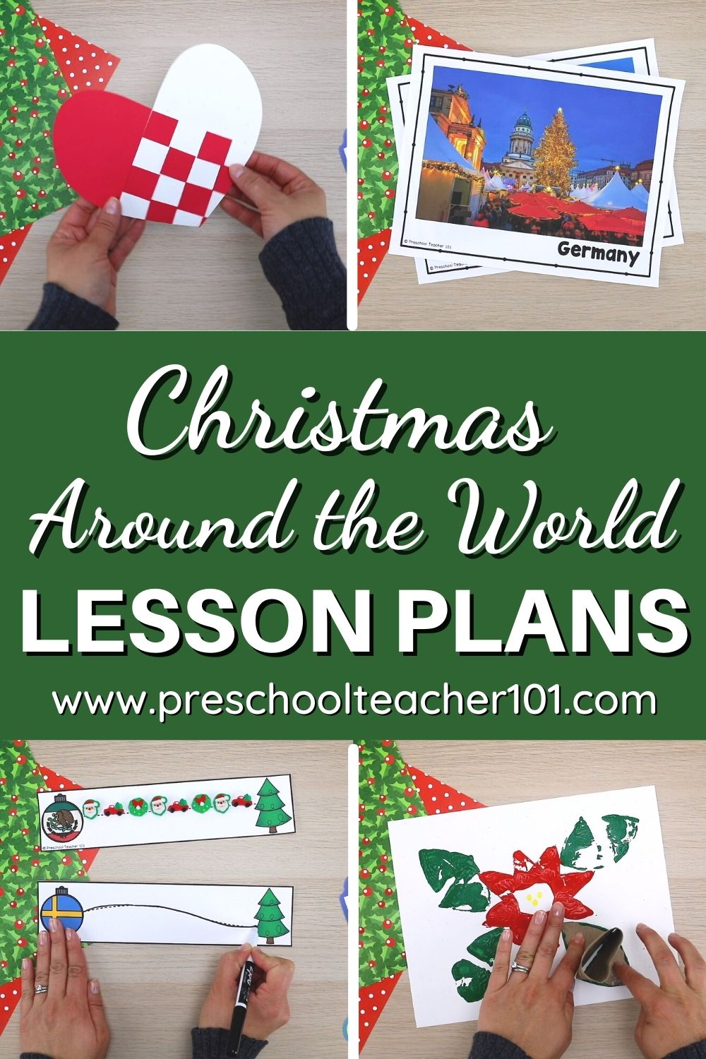Christmas Around the World Theme Preschool Classroom Lesson Plans ...