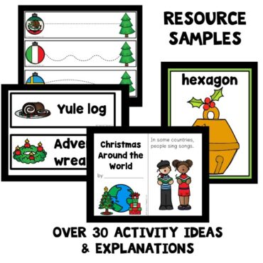 Christmas Around the World Theme Preschool Classroom Lesson Plans ...