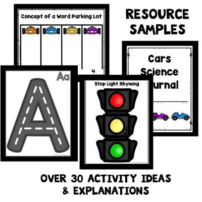 Car Theme Preschool Classroom Lesson Plans - Preschool Teacher 101