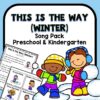 Winter Preschool Circle Time Song and Activities - Preschool Teacher 101