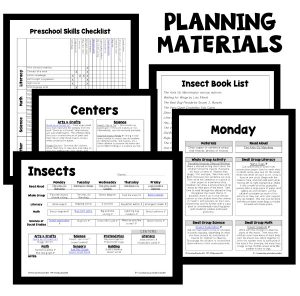 Insects Theme Preschool Classroom Lesson Plans - Preschool Teacher 101