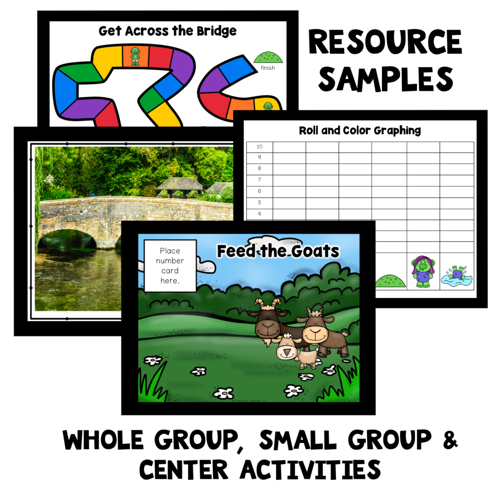 Three Billy Goats Gruff Theme Preschool Classroom Lesson Plans ...