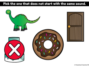 4-in-1 Beginning Sounds Digital Activities Bundle - Preschool Teacher 101