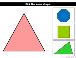 4-in-1 2D Shapes Digital Activities Bundle - Preschool Teacher 101