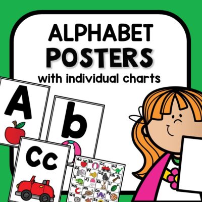 Alphabet Posters and Charts - Preschool Teacher 101