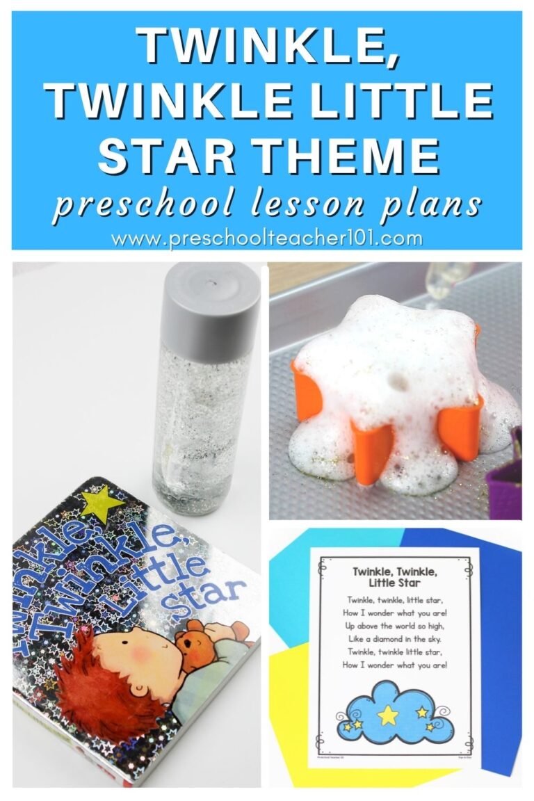 Twinkle Twinkle Little Star Lesson Plans - Preschool Teacher 101