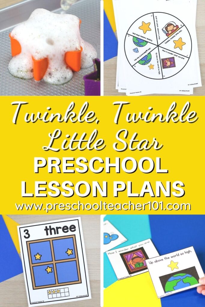 Twinkle Twinkle Little Star Lesson Plans - Preschool Teacher 101